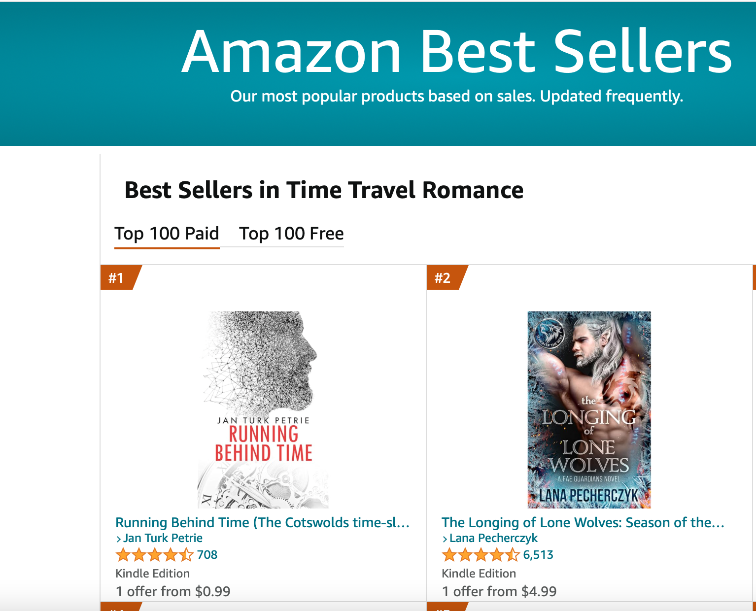 1 in America!! – Jan Turk Petrie – author